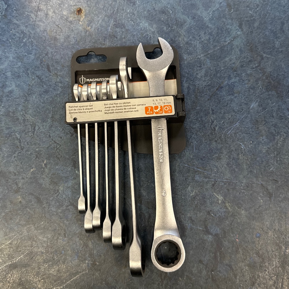 Magnusson Magnusson 7 piece ratchet spanner set - Own4Less